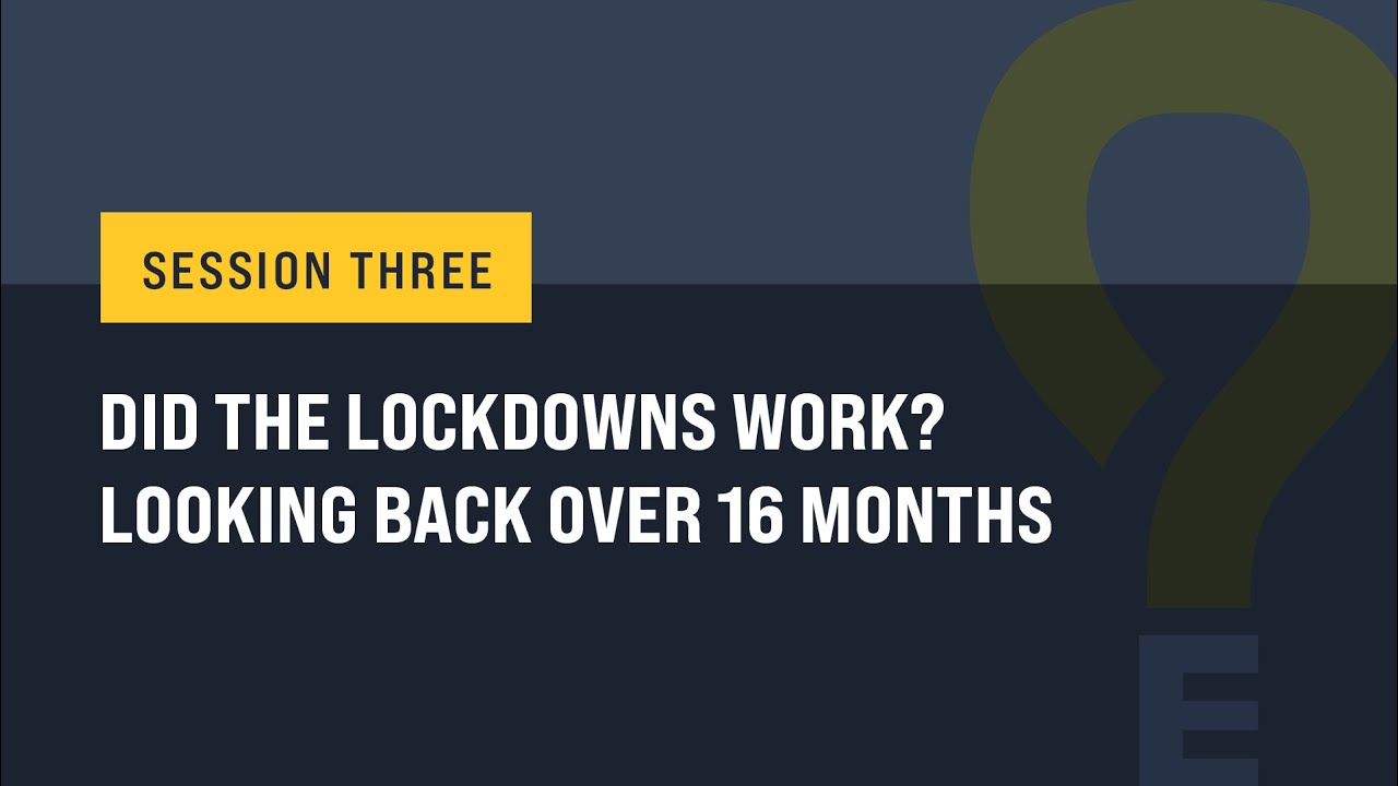 Did the lockdowns work? Looking back over 16 months | Professor David ...