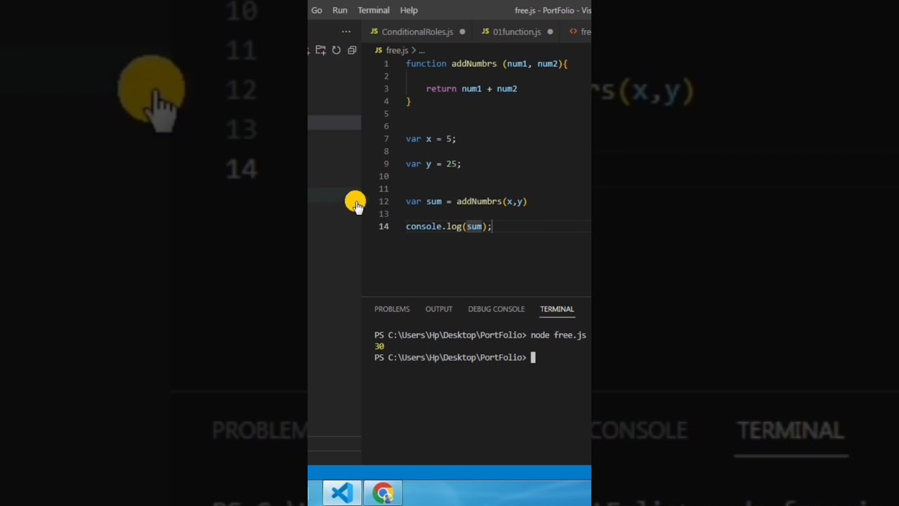 Addition In JavaScript Language YouTube Addition In JavaScript Language YouTube