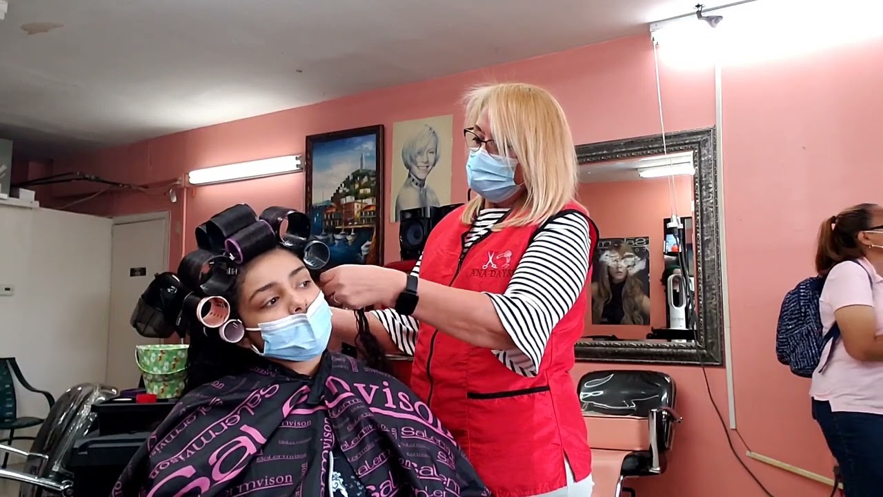 WASH AND SET / TUTORIAL - YouTube