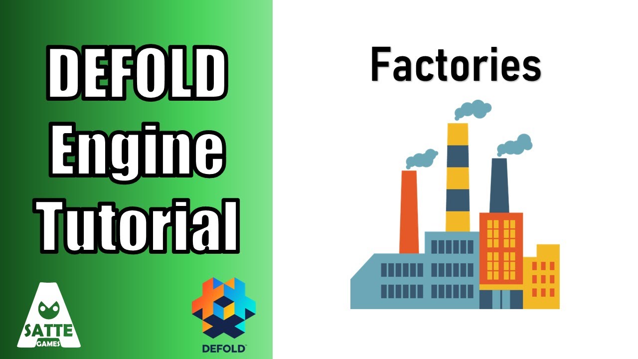 Defold Factories (Spawn Game Objects, Enemies, NPCs) - Defold Tutorial - YouTube