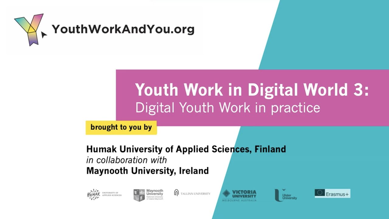 Youth Work in Digital World 3: Digital Youth Work in practice - YouTube