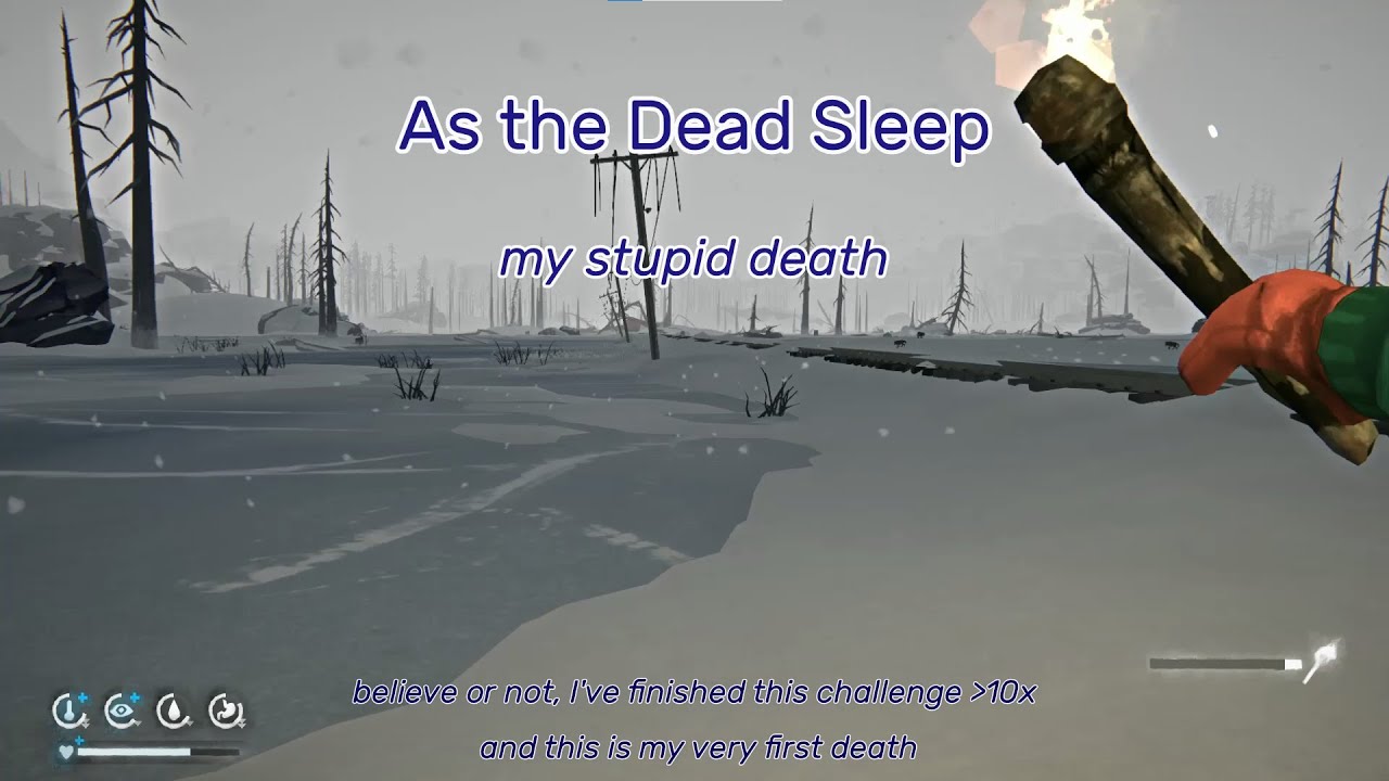TLD: As the Dead Sleep - my stupid death - YouTube