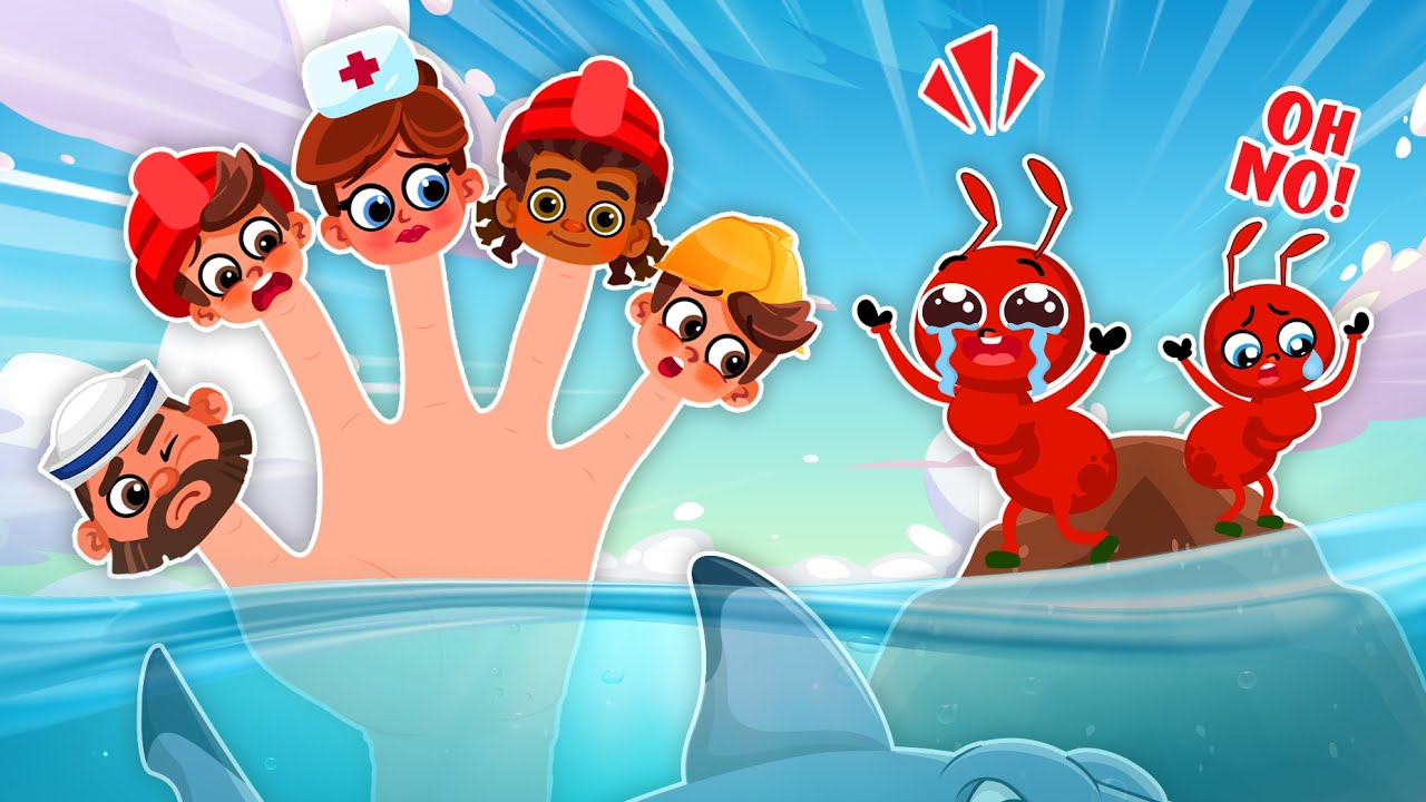Finger Family Song - Job and Careers | The Rescue Team + More Funny ...