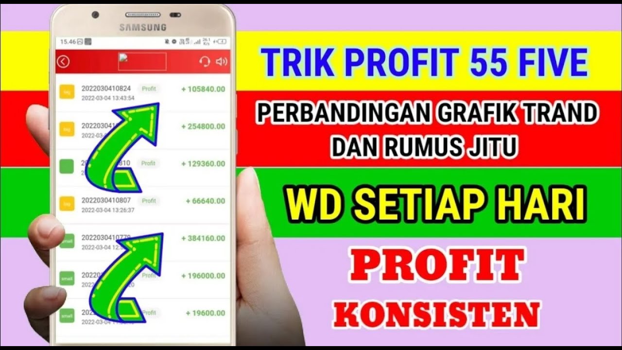 BERBAGI RUMUS 55FIVE 2022 100% PROFIT #55FIVE #55WEALTH 🤑🤑🤑 - YouTube