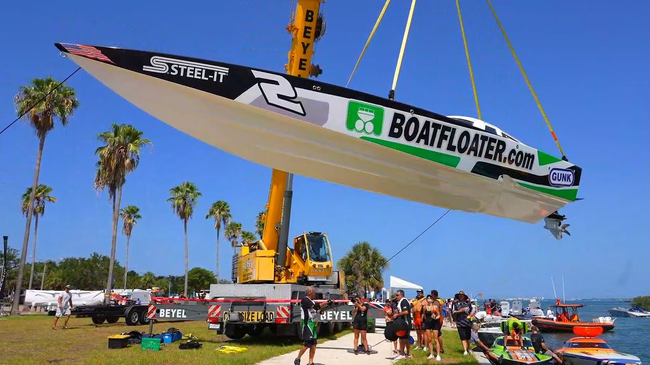 🔴 LIVE LOUD POWERBOAT STARTUPS AT SARASOTA !! | WAVY BOATS | HAULOVER ...