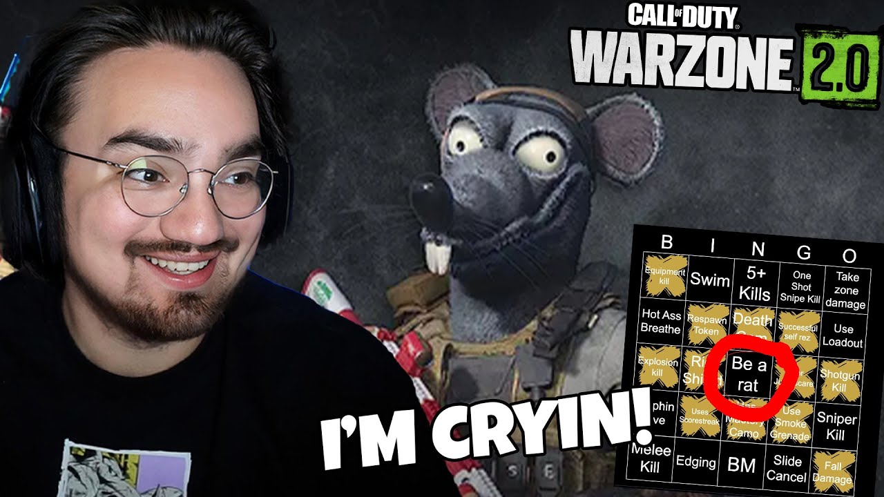 THIS WARZONE BINGO BROUGHT ME TO TEARS! - YouTube