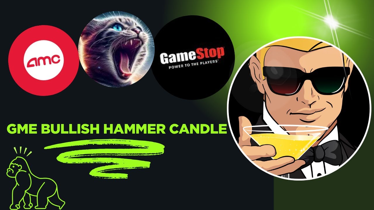 GME BULLISH HAMMER CANDLE! What it means for AMC. - YouTube