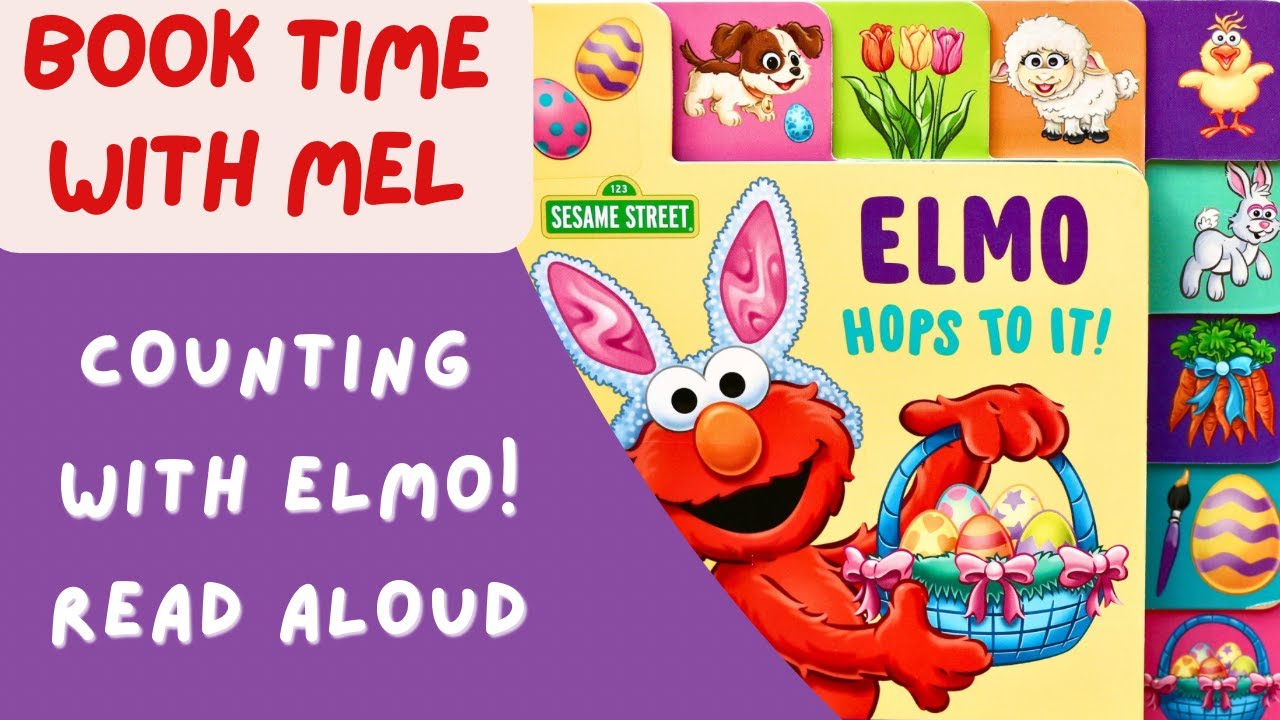 ~Read Aloud~ Sesame Street - Elmo Hops To It! By Andrea Posner-Sanchez ...