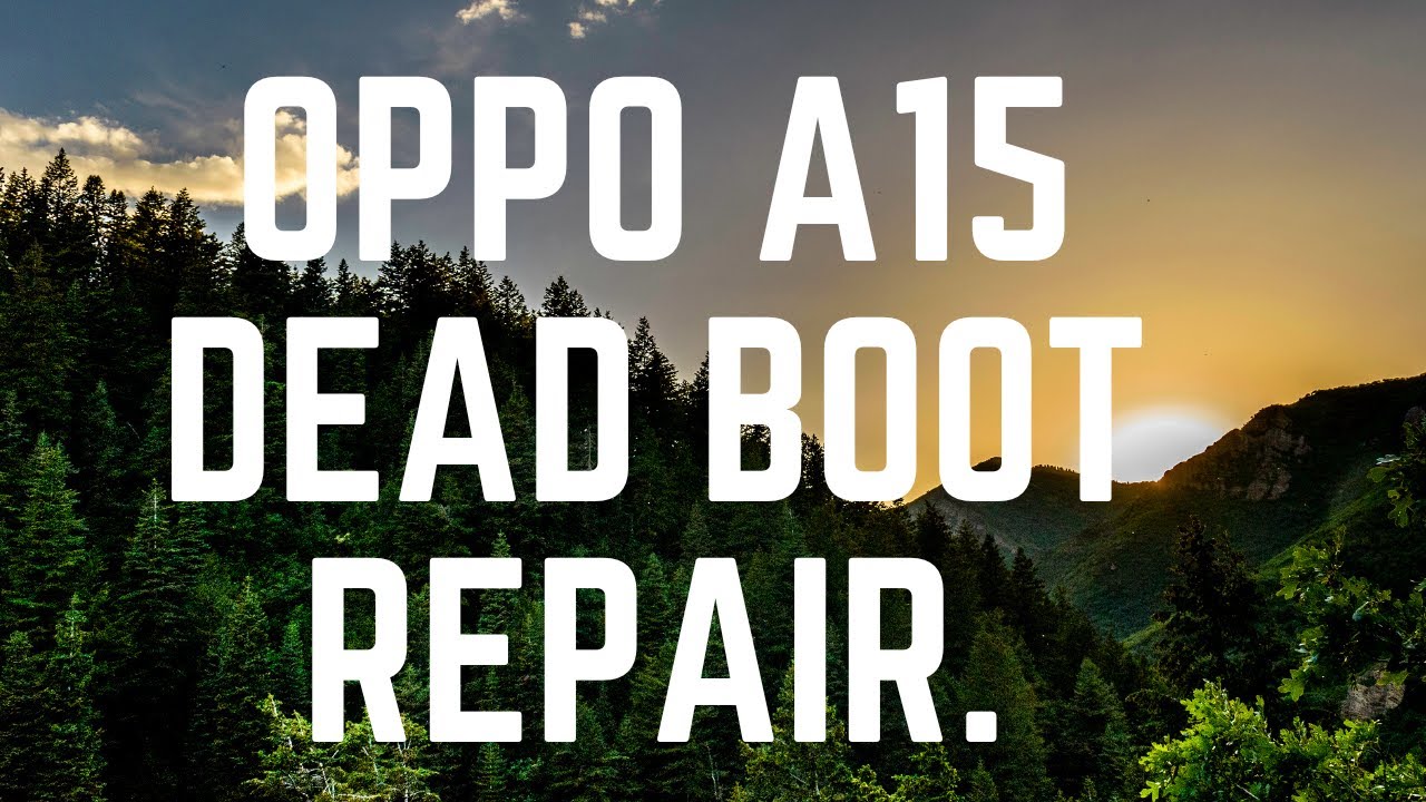 Oppo A15 Dead Boot repair solution. - YouTube
