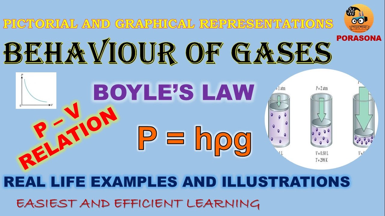 HOW GAS EXPANDS || BEHAVIOUR OF GASES || BOYLE'S LAW || PHYSICAL ...