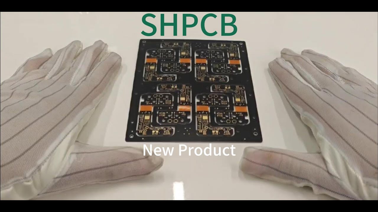 SHPCB Product Introduction: 8-Layer Smartwatch-Specific Rigid-Flex PCB ...
