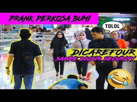 PRANK PERKOSA BUMI SAMPE DIUSIR SECURITY | PRANK INDONESIA