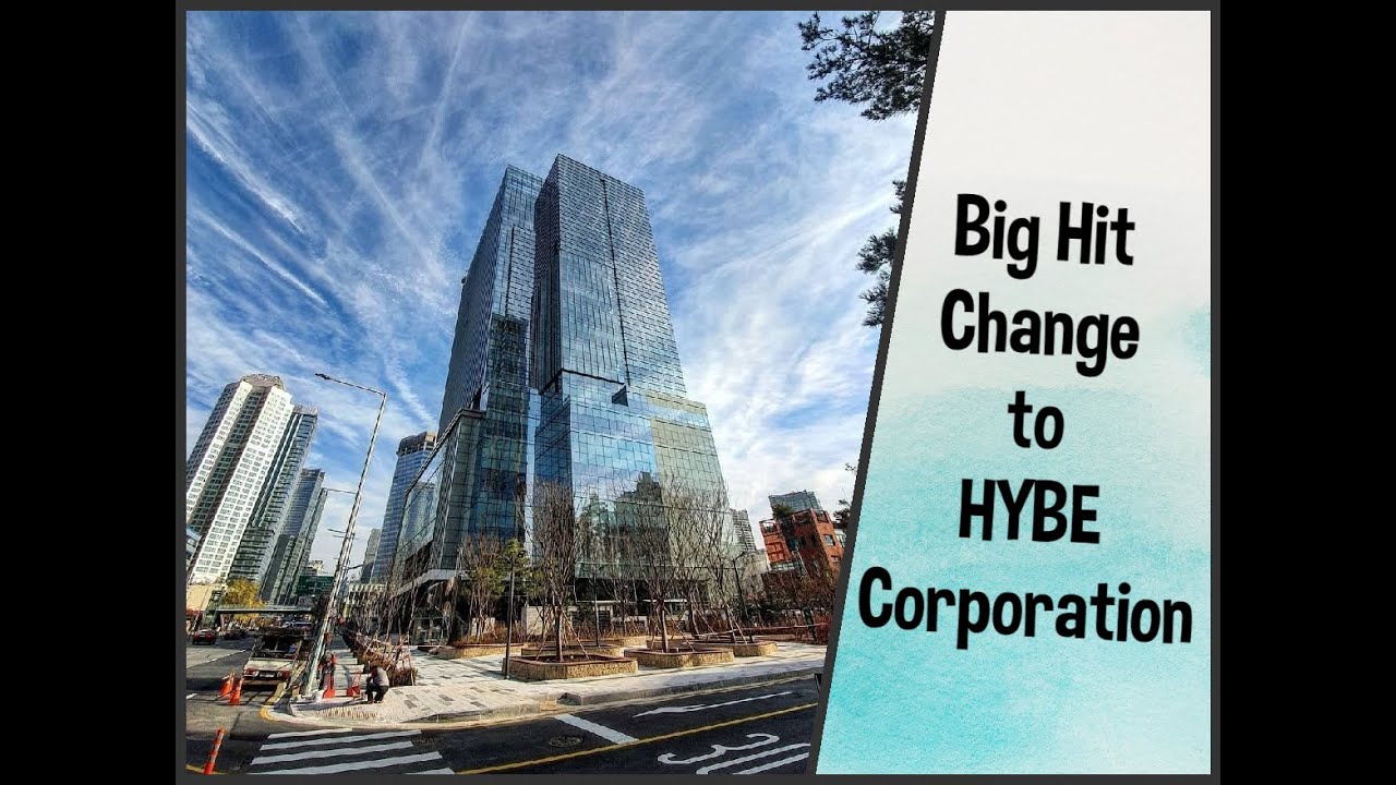 Big Hit Change to HYBE Corporation - YouTube