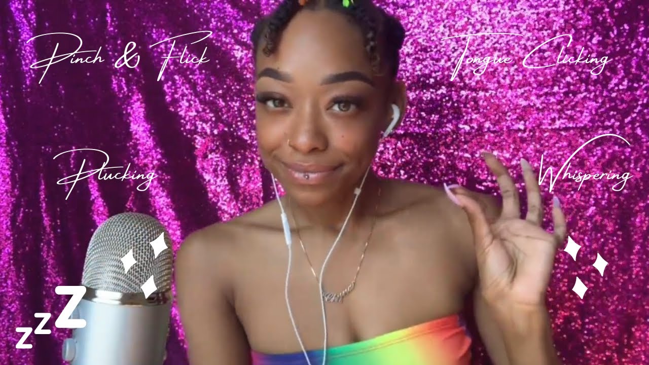 Chynaunique ASMR 1 Hour Plucking Compilation | Pinch & Flick, Hand ...