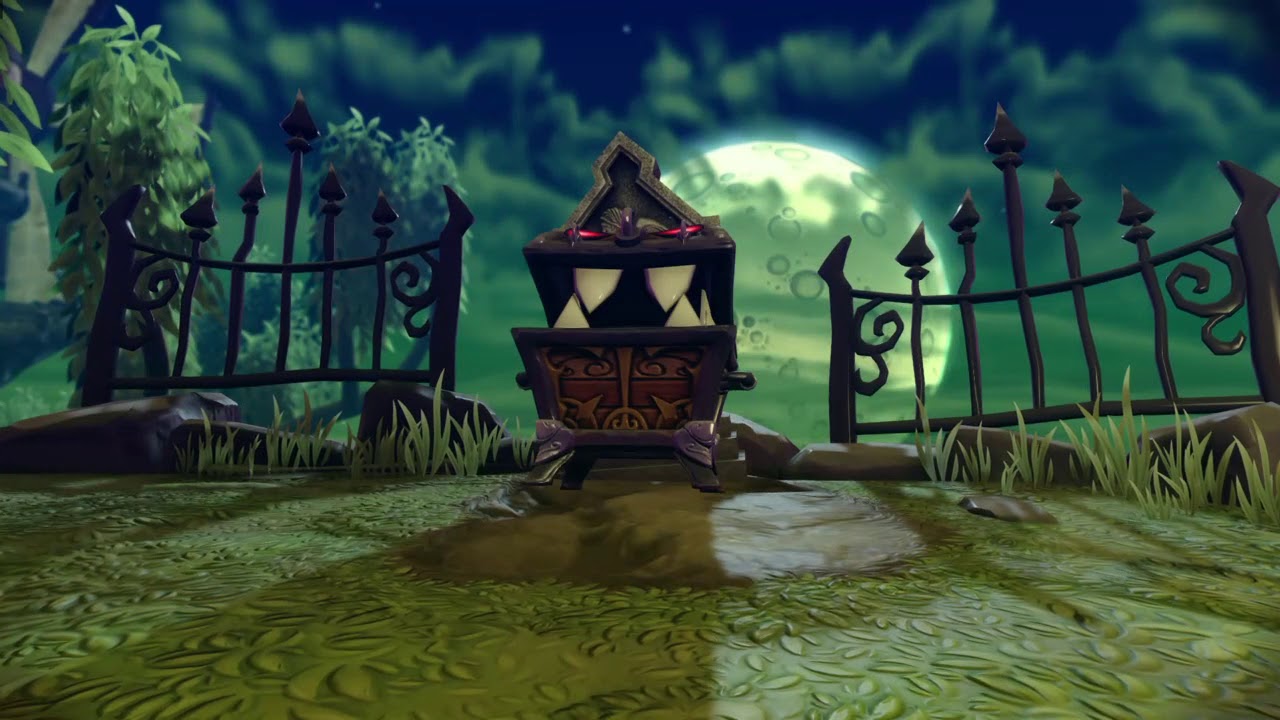 Skylanders Trap Team:chomping on chomp chest - YouTube