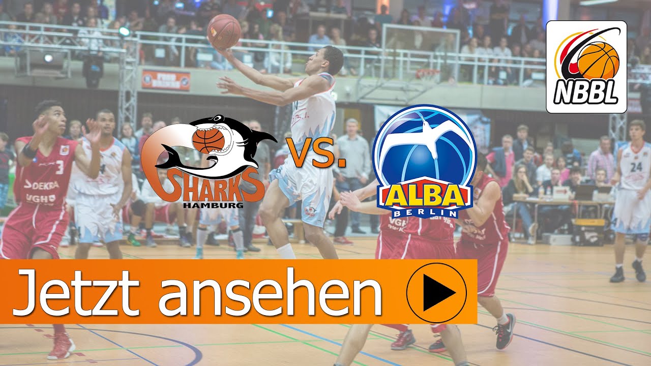 Jahresabschluss zwischen den Sharks und ALBA - YouTube