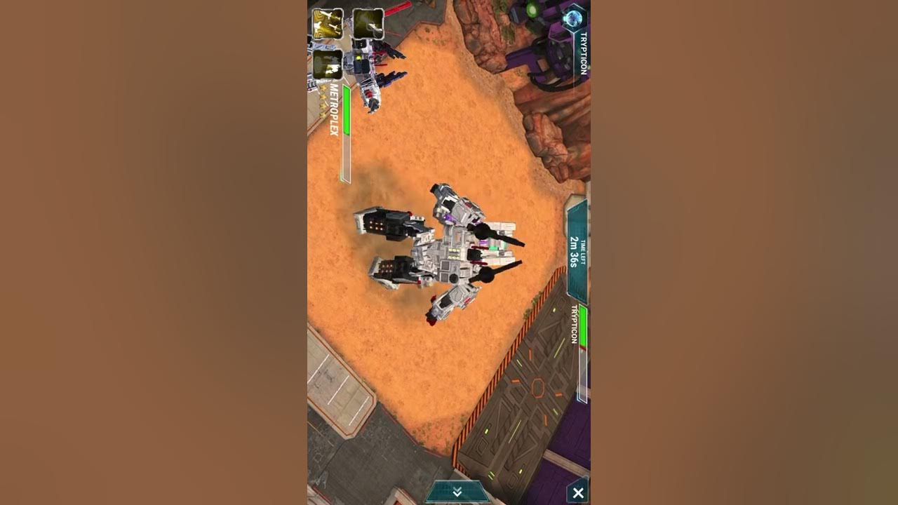 How to defeat 4* Lv15 Trypticon W/4* Metroplex Lv11 Transformers Earth Wars (TFEW) - YouTube