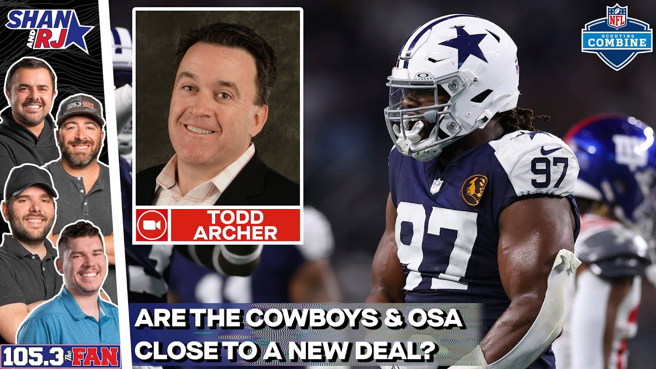 Todd Archer Live At The Combine On A Potential Osa Deal, Draft Rumors | Shan & RJ - YouTube