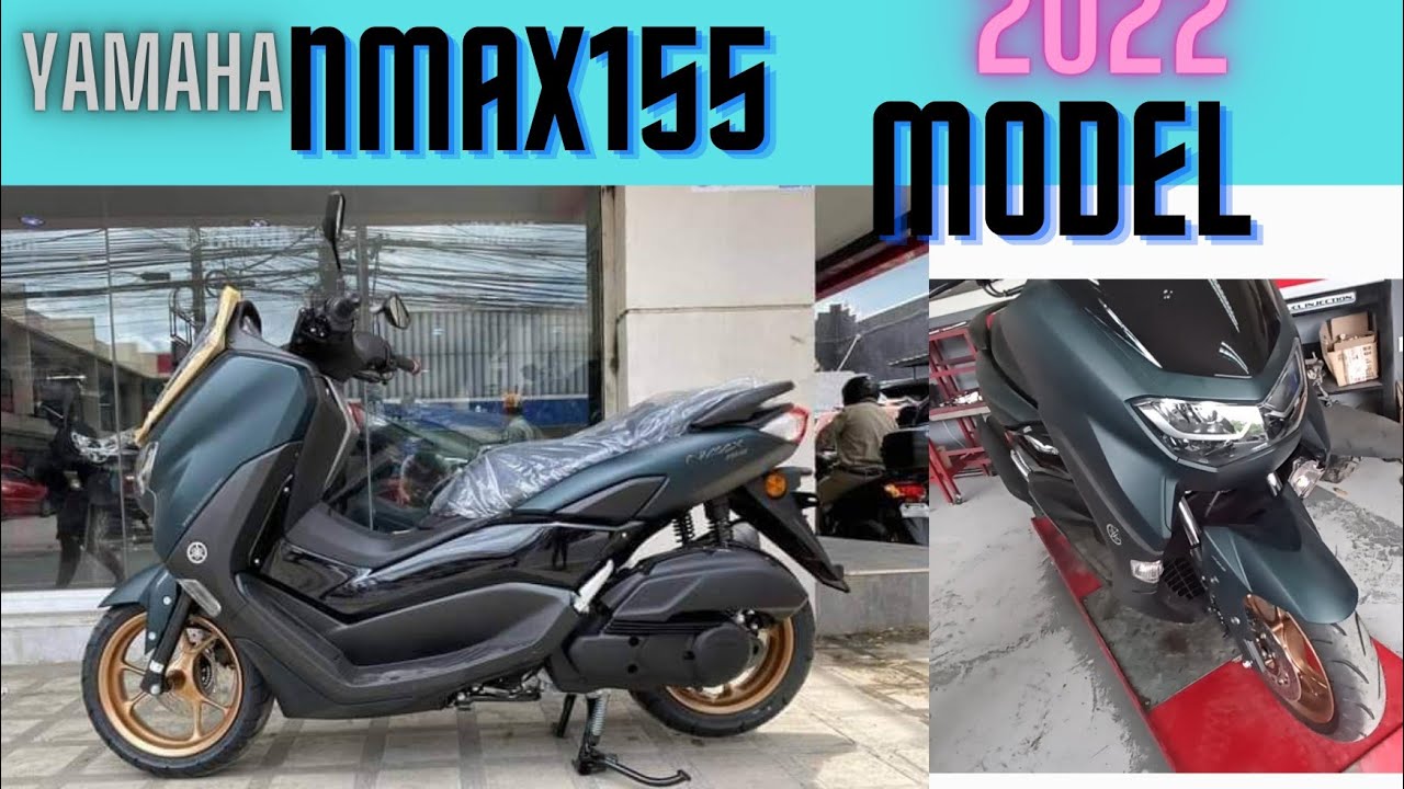 NMAX 155 color variation matte green 2022model - YouTube