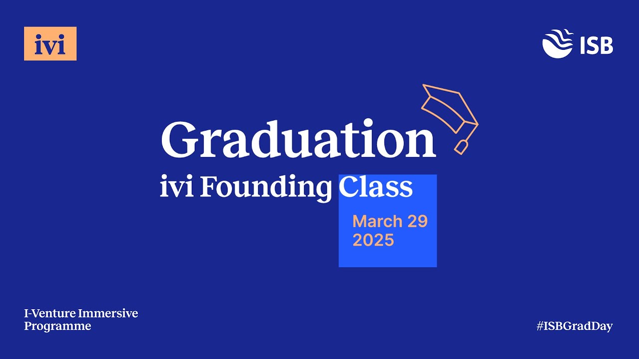 LIVE | Graduation Ceremony of ivi Founding Class - YouTube