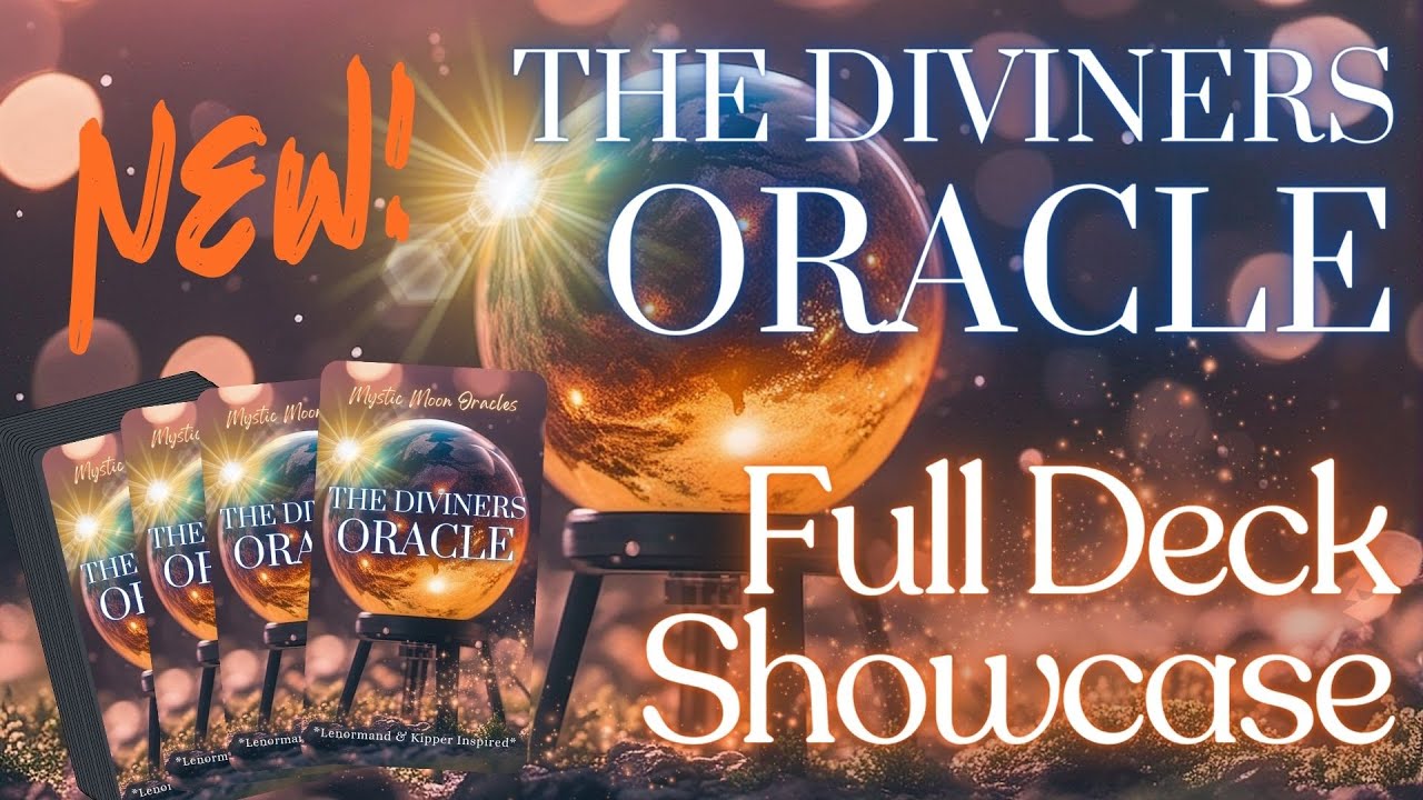 ⭐️ NEW DECK ⭐️ The Diviners Oracle Deck Showcase "A Lenormand & Kipper ...