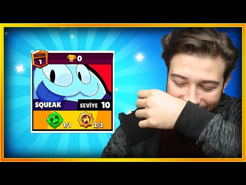 BÜYÜK KUTUDAN SQUEAK ÇIKTI ve MAXLADIM !!! - Brawl Stars