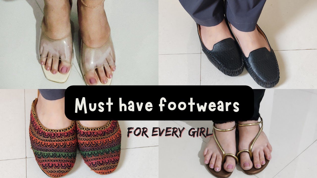 My Footwear Collection👠|Footwears every girl should have in their ...