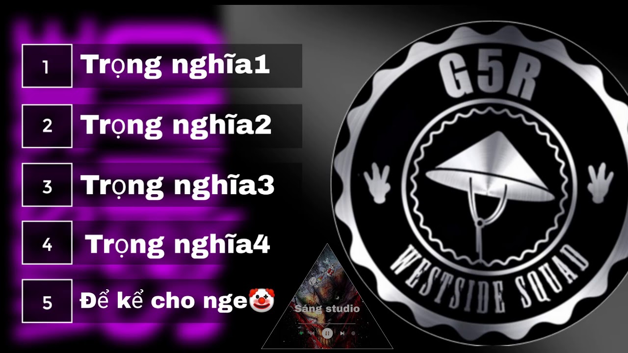 Tổng hợp Trọng Nghĩa G5R mới nhất - YouTube