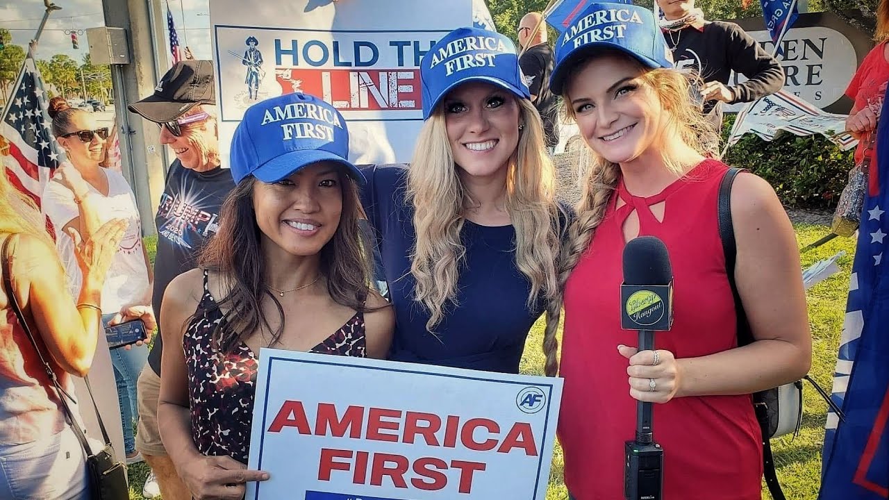 Florida Rallies for Free Speech and AMERICA FIRST - YouTube
