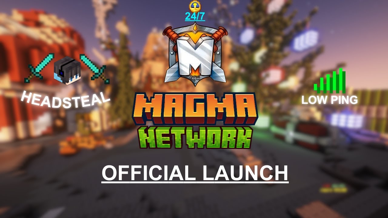 OFFICIAL MagmaMC LAUNCH | True Headsteal Experience | - YouTube