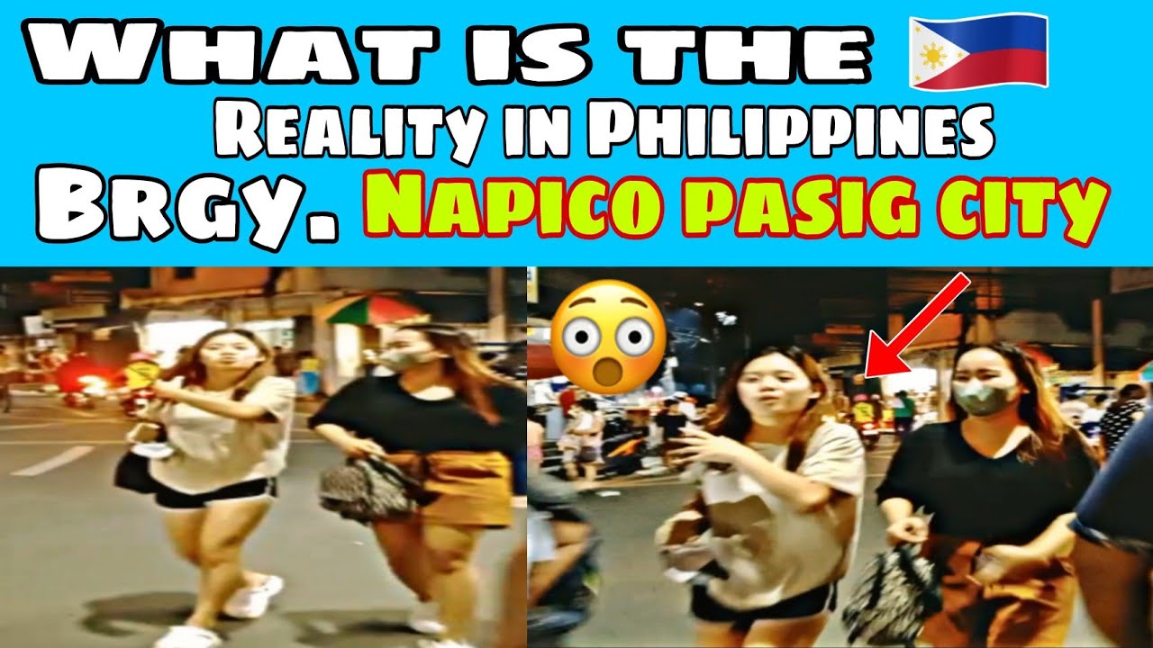 Walking here at brgy napico pasig city Philippines at night - YouTube