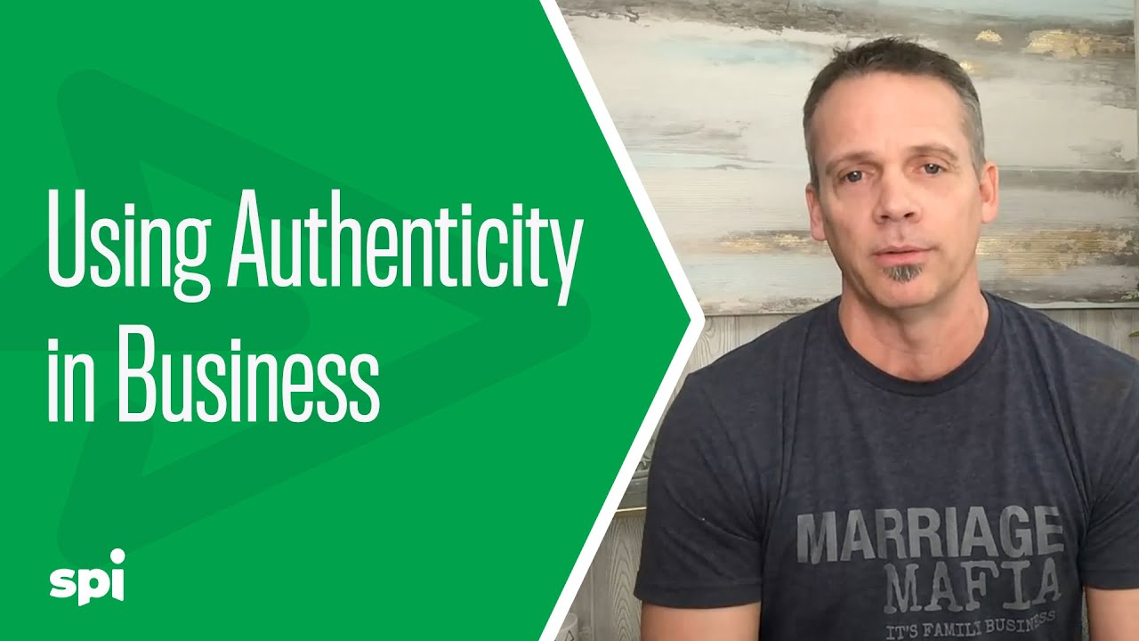Using Authenticity to Grow Your Business - Eric Wooten - YouTube