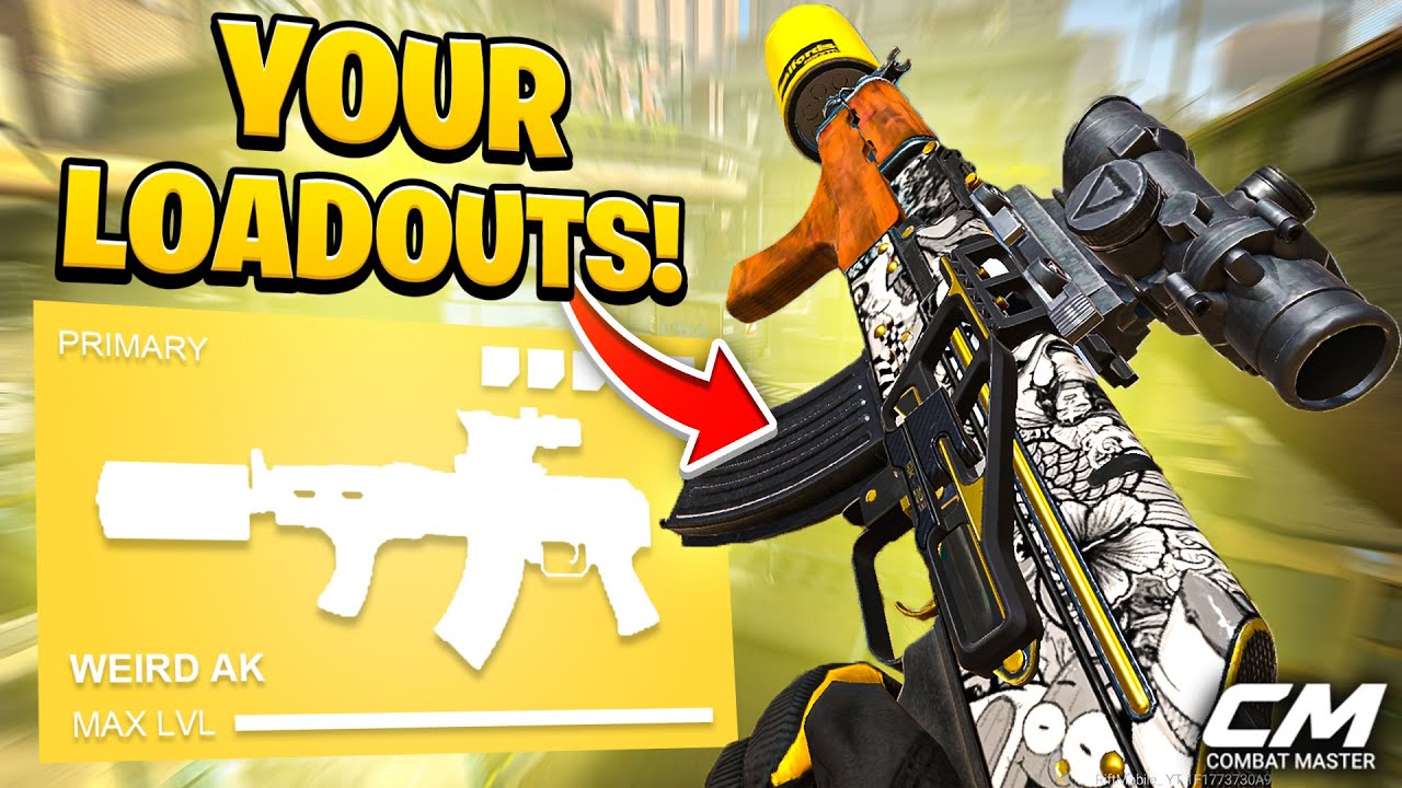 I Tested YOUR BEST LOADOUTS in Combat Master! (Season 1) - YouTube