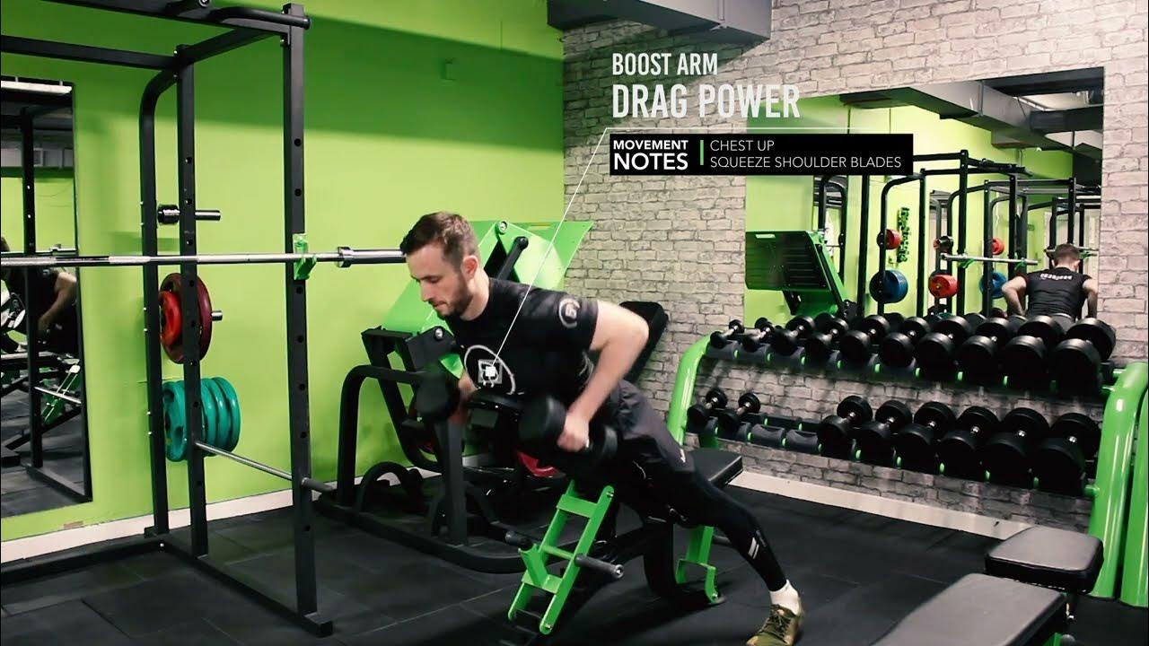 30° PRONE DB ROW - 30 Degree Prone Dumbbell Row - YouTube