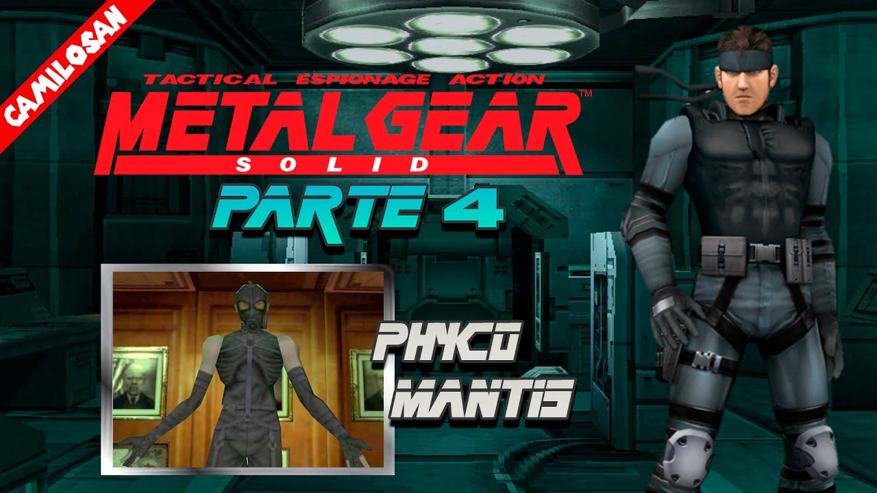 Metal Gear Solid | 4/10 Phyco Mantis - Gameplay Completo al 100% - YouTube