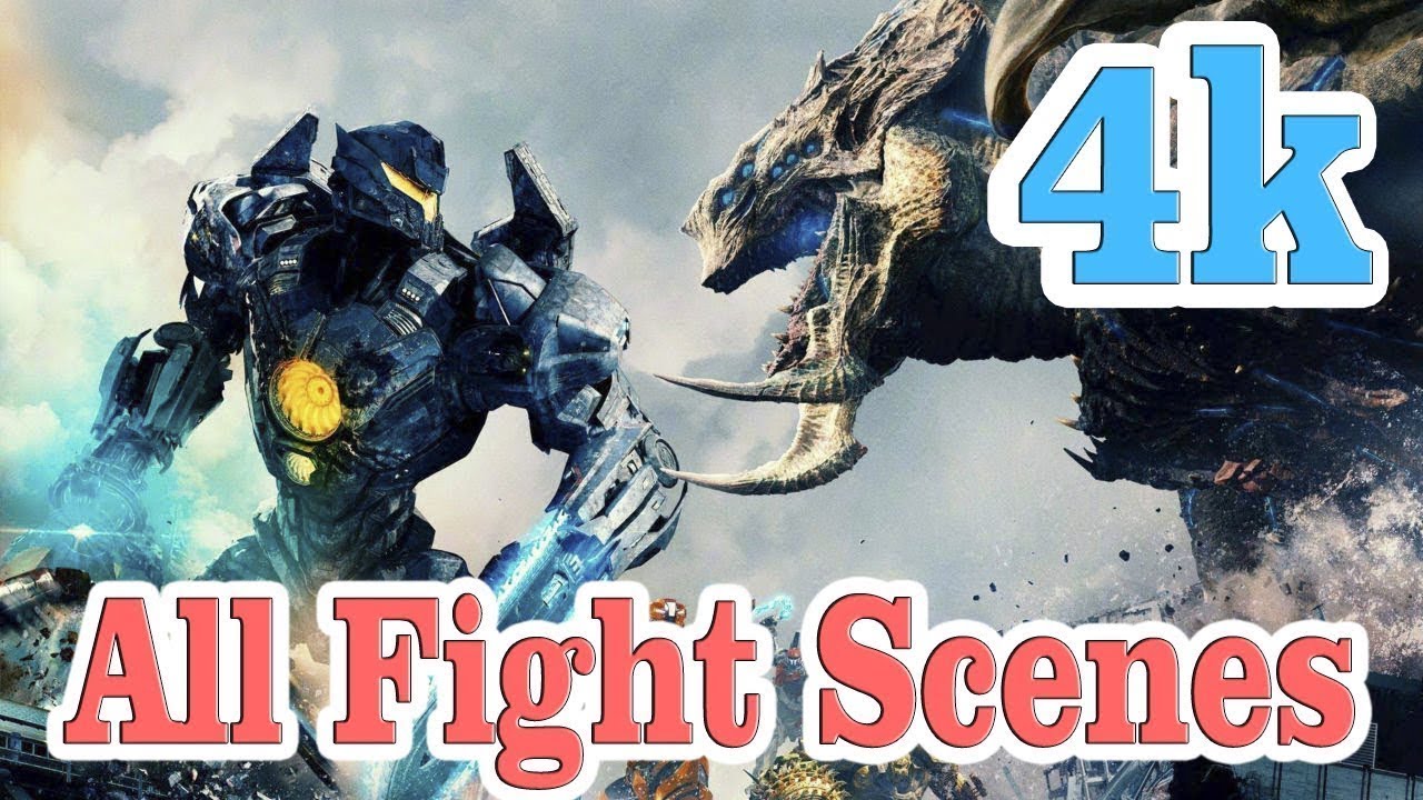 Pacific Rim 2: Uprising | Kaiju vs Jaeger All Fight Scenes [4K] - YouTube