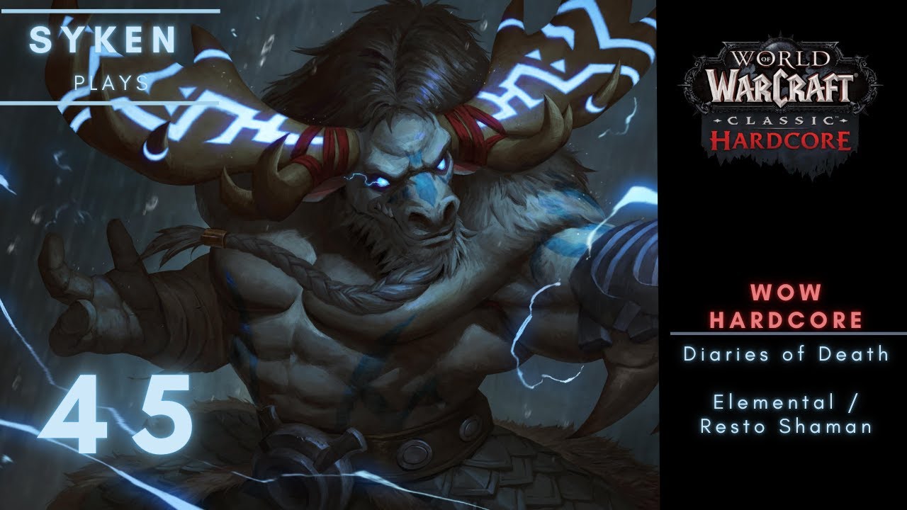 #45 WOW Classic Hardcore Elemental Shaman (Death = Delete), Stitches ...