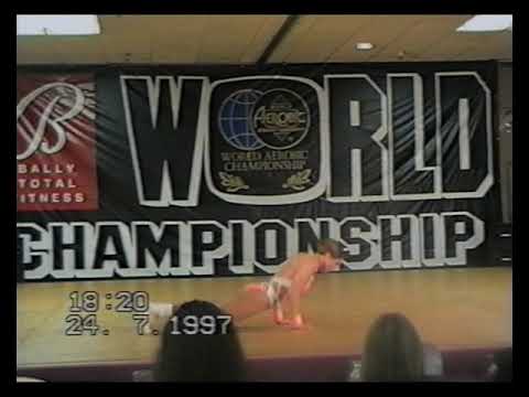 Luana Brunetti  (Italy) - 1997 ANAC World Aerobic Championship