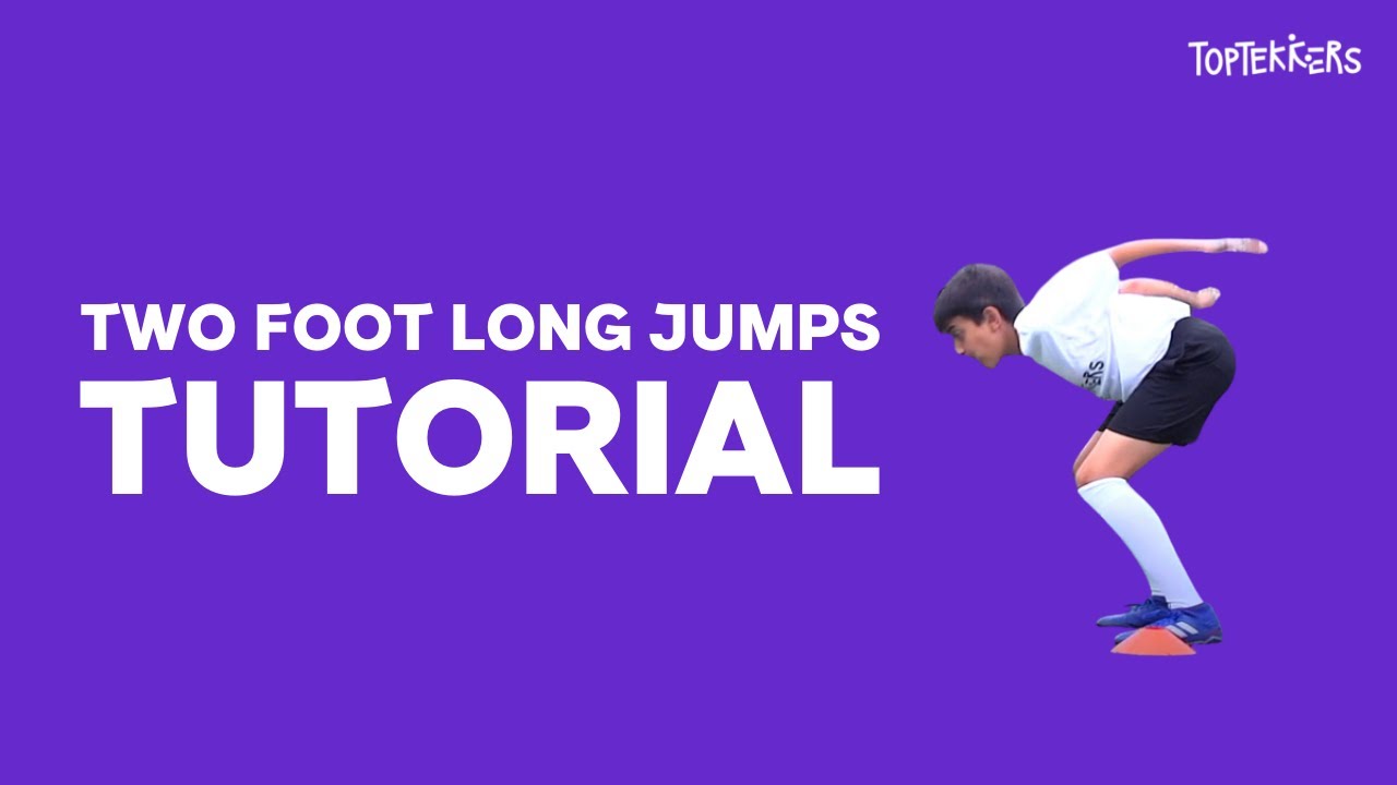 Two Foot Long Jumps Tutorial ⚽️📱 - YouTube
