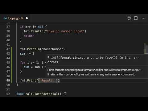 A more useful loop - GoLang - YouTube