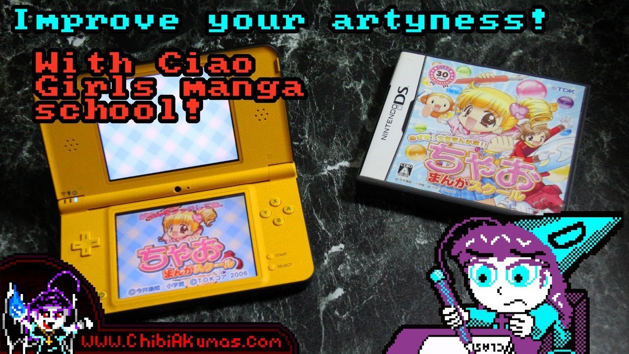 Lets play... Ciao Girls Manga School (!) on DS! - YouTube