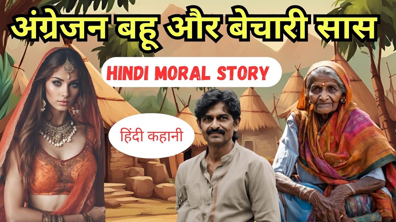 Angrejan Bahu Or Bechari Saas|अंग्रेजन बहू और बेचारी सास| hindi moral # ...