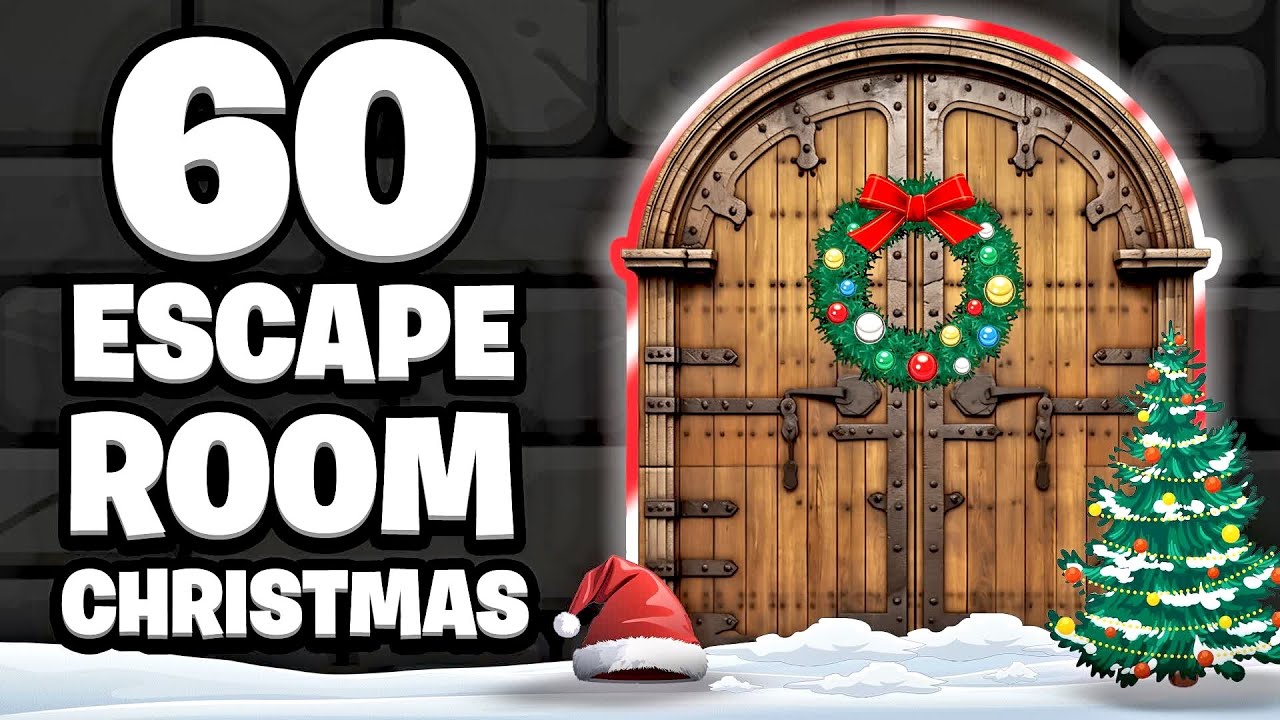 CHRISTMAS ESCAPE ROOM 🎅🏼 BY CREEDUEFN - YouTube