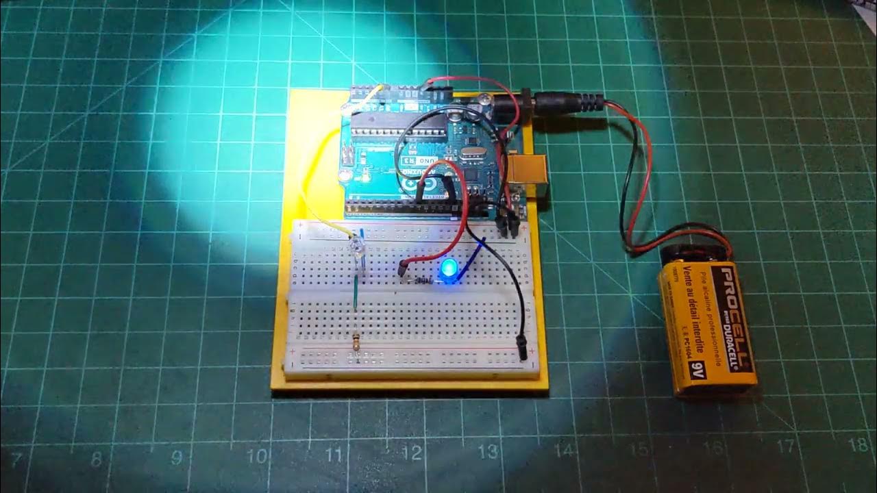 Stranger Things: How to Interface a Phototransistor to an Arduino - YouTube