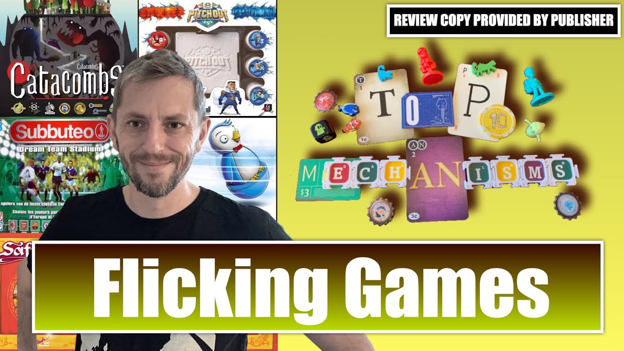 How to design a FLICKING board game! *Top 10 Mechanisms* - YouTube