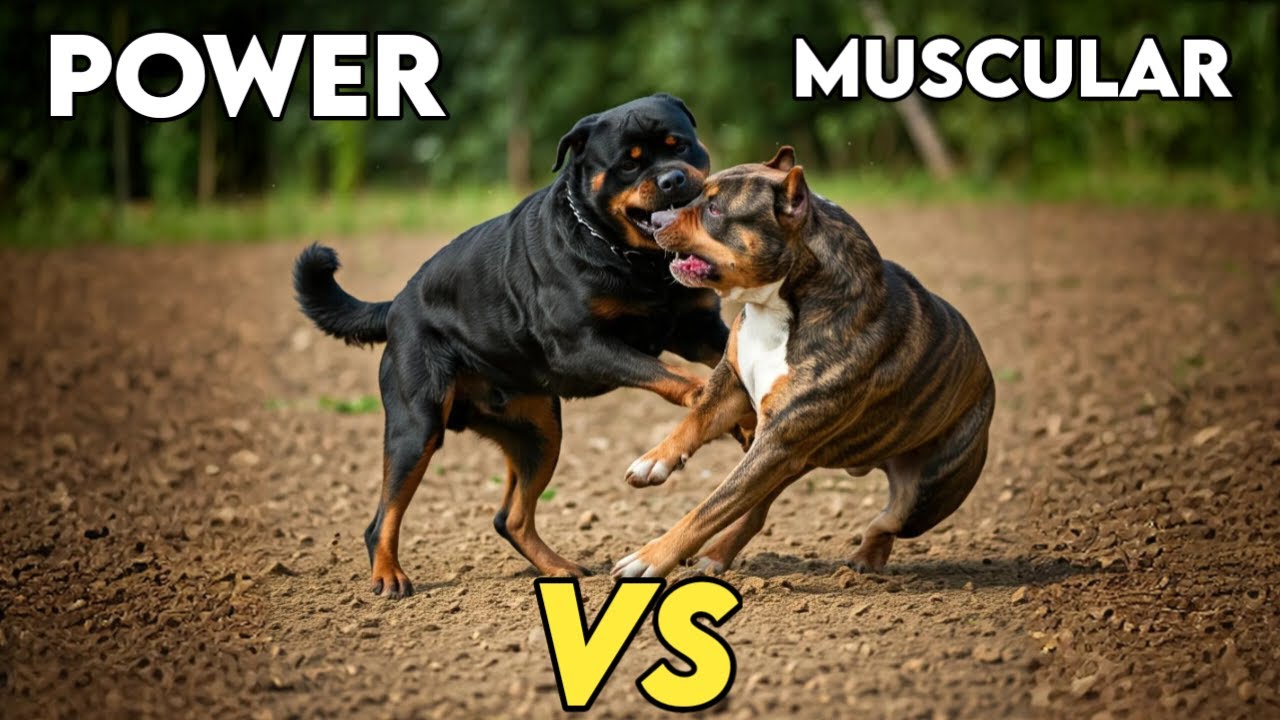 Rottweiler Vs Pitbull Terrier Dog - Ultimate Dog comparison 2024 - YouTube