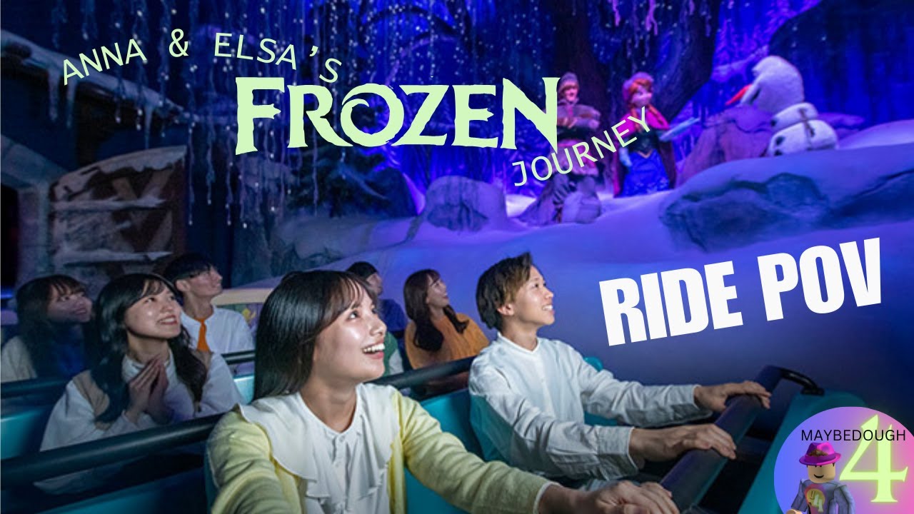 Anna & Elsa’s Frozen Journey Ride POV|Fantasy Springs - YouTube
