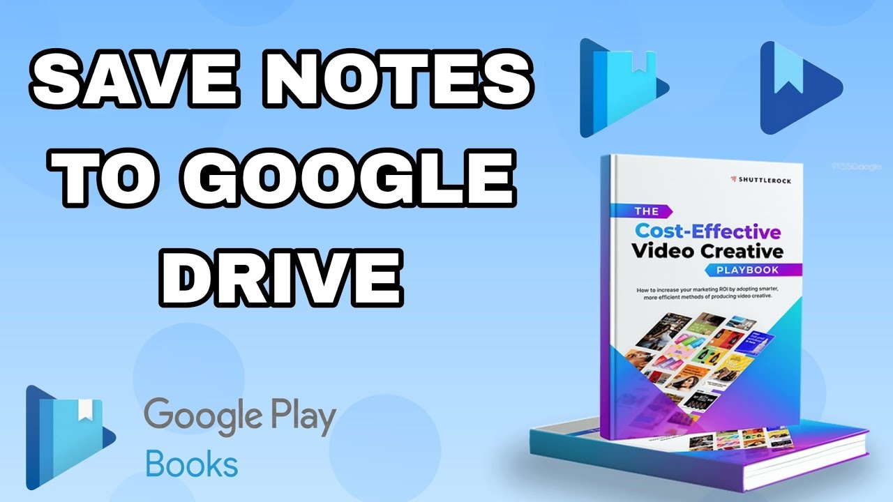 How To Save Notes To Google Drive On Google Play Books And Audiobooks ...