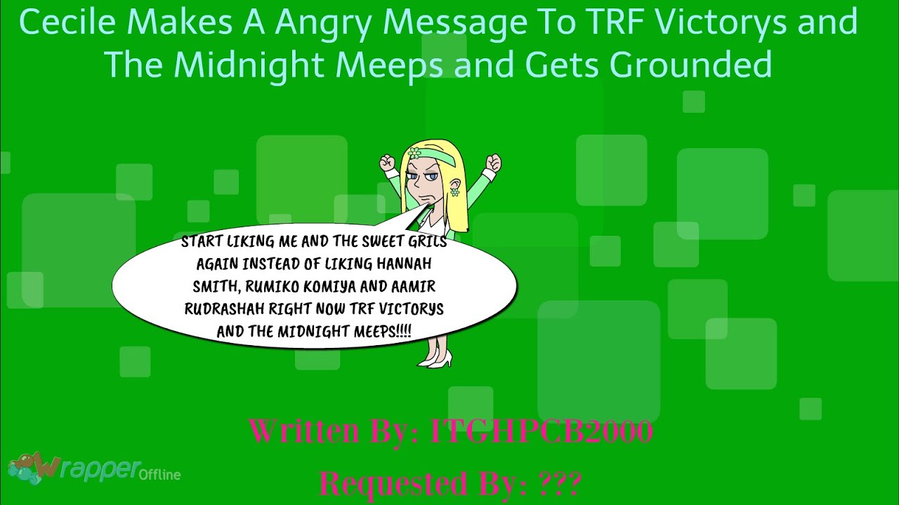 Cecile Makes A Angry Message To TRF Victorys and Midnight Meeps and ...