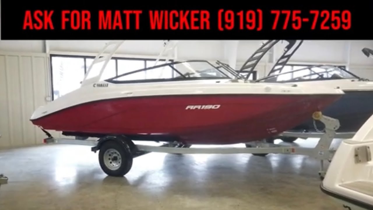 2024 YAMAHA BOATS AR 190! A BOAT FOR EVERY BUDGET!! UNDER 40K!!! - YouTube